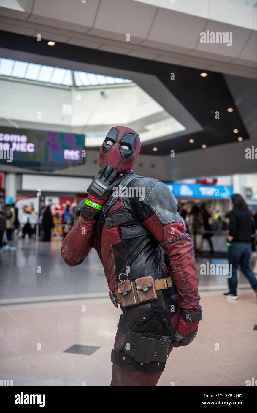 Birmingham, United Kingdom, 13th November 2022. Public in Cosplay ...