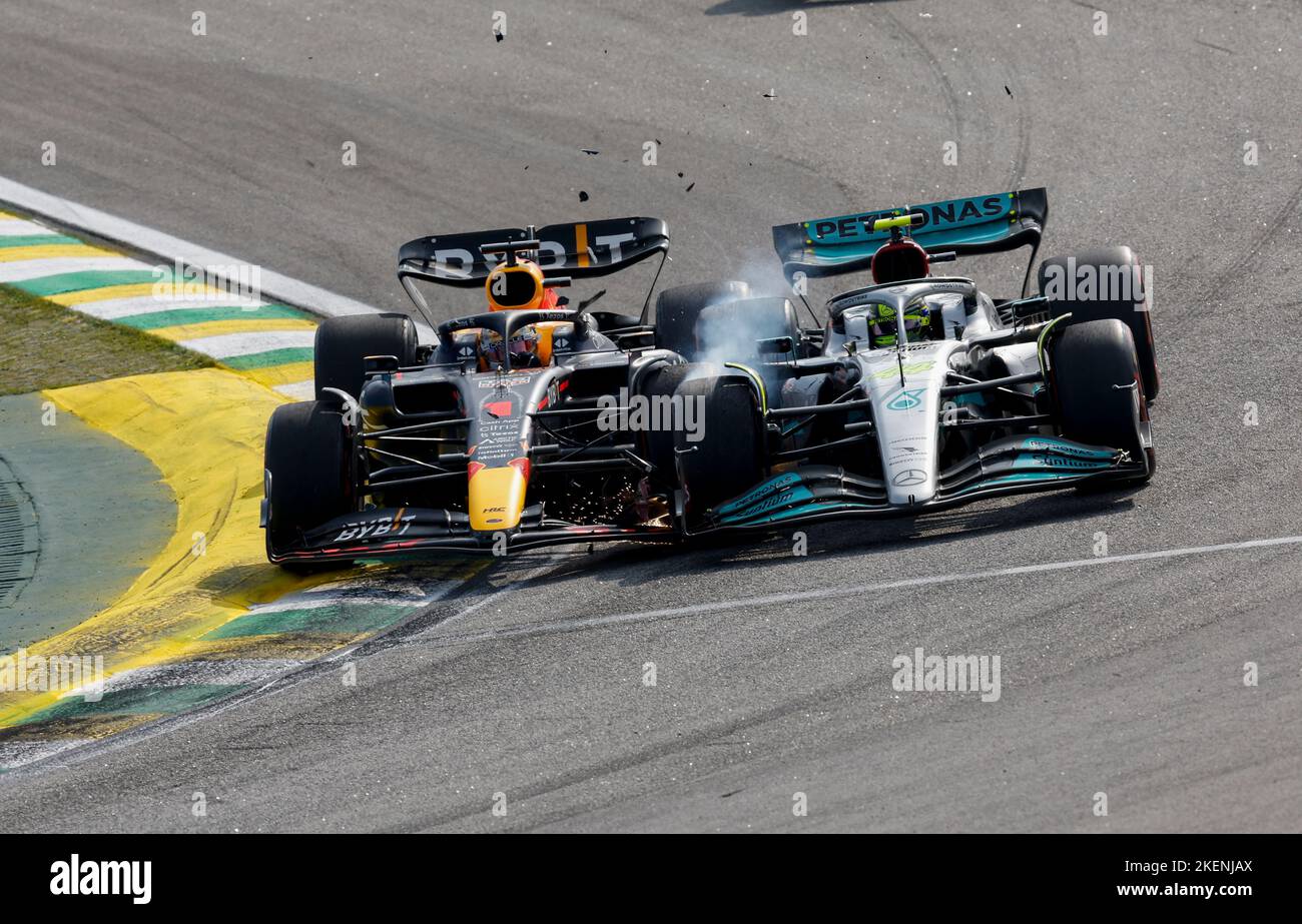 Sao Paulo, Brazil. 13th Nov, 2022. 01 VERSTAPPEN Max (nld), Red Bull ...
