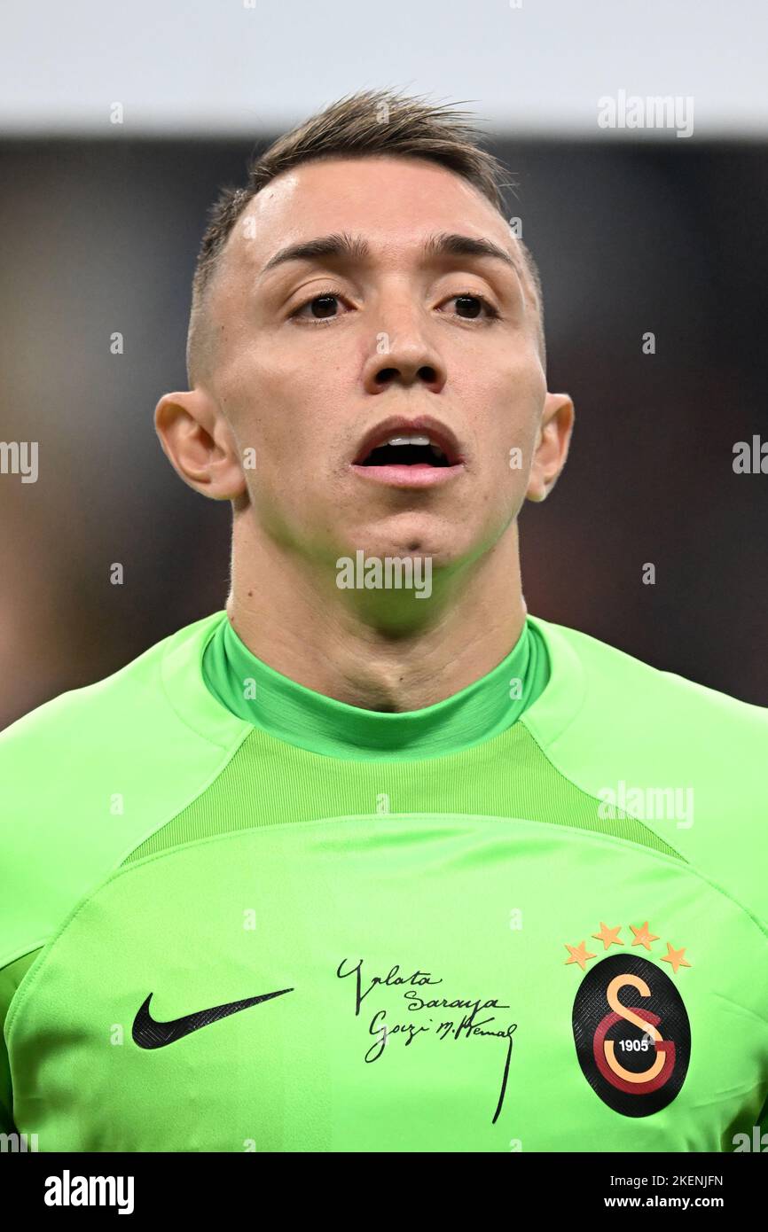 ISTANBUL - Galatasaray AS goalkeeper Fernando Muslera during the ...