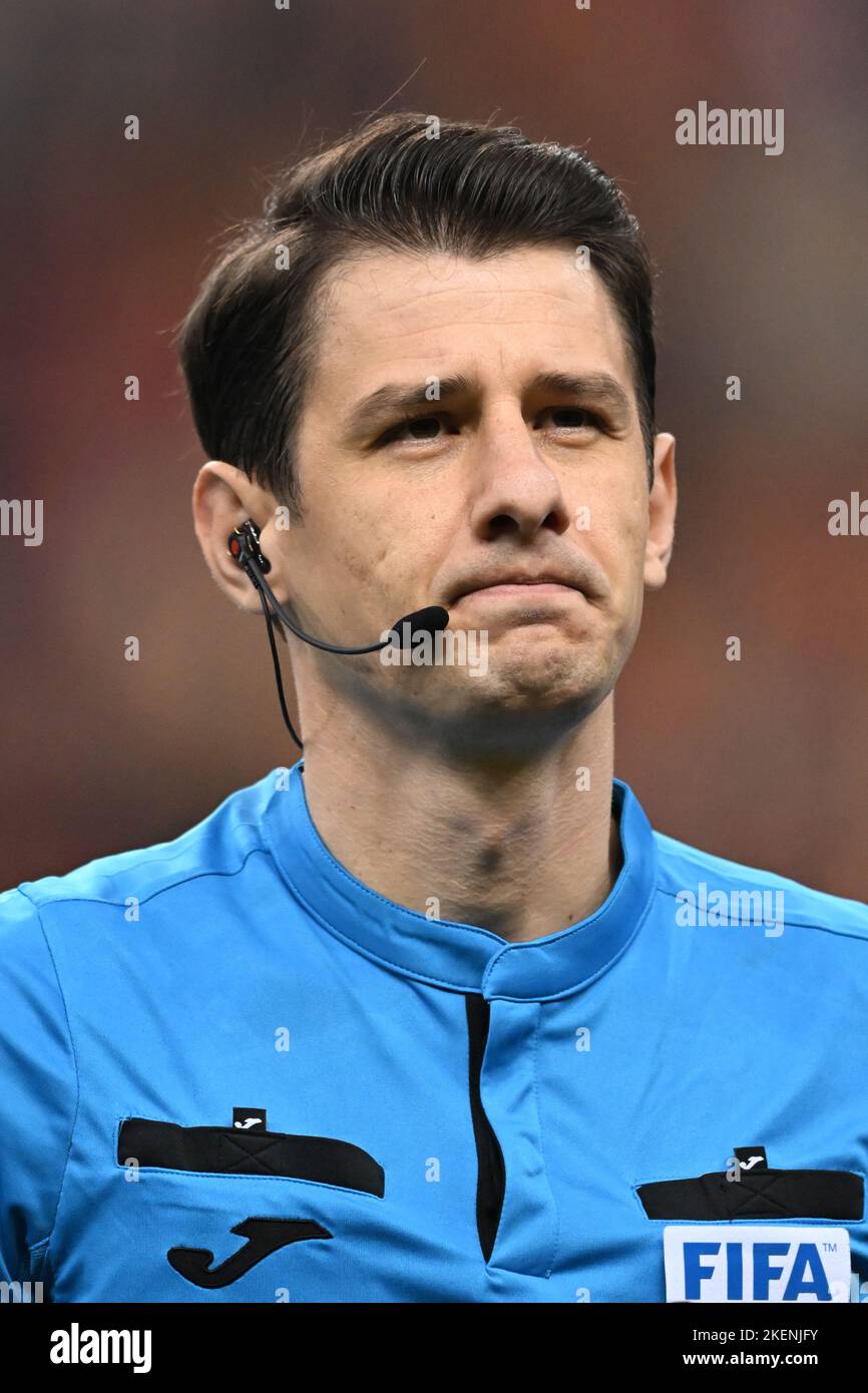 ISTANBUL - Referee Halil Umut Meler during the Turkish Super Lig match ...