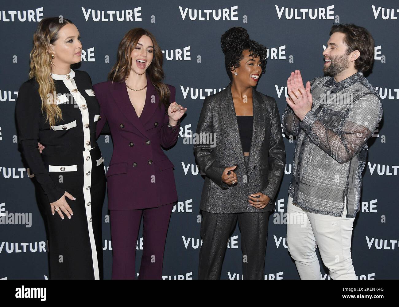 (L-R) Camilla Luddington, Adelaide Kane, Alexis Floyd and Jake Borelli ...