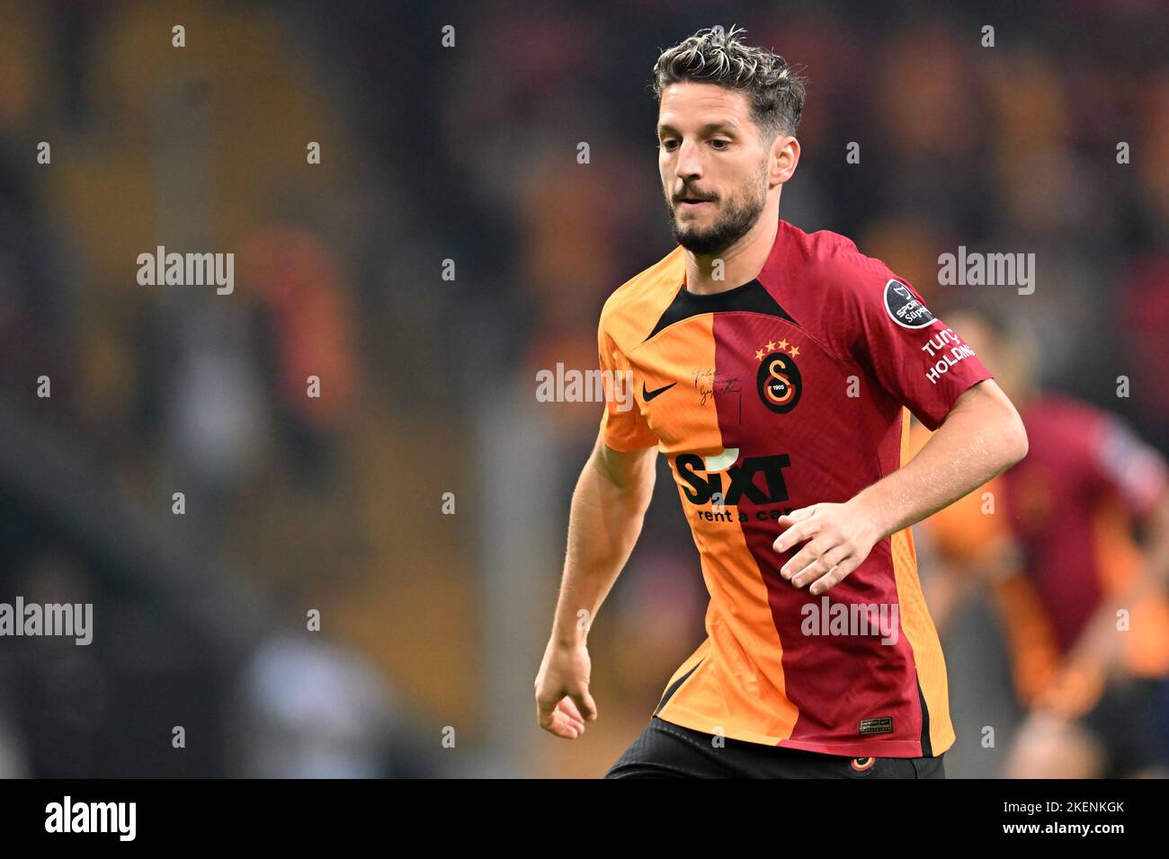 ISTANBUL - Dries Mertens of Galatasaray AS during the Turkish Super Lig ...