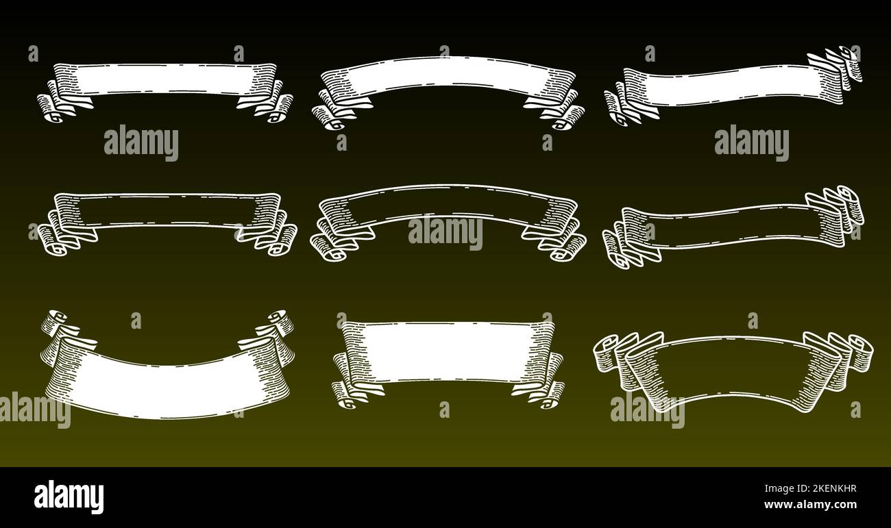 A retro design small label set.It is vector data that is easy to edit ...