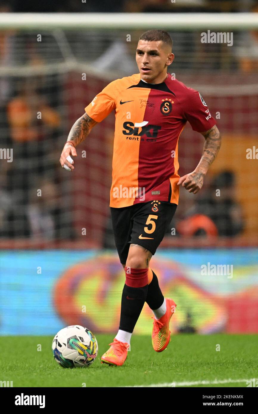 ISTANBUL - Lucas Torreira of Galatasaray AS during the Turkish Super ...