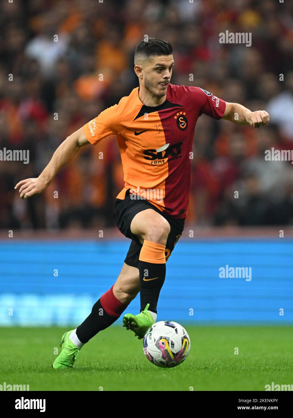 ISTANBUL - Milot Rashica of Galatasaray AS during the Turkish Super Lig ...