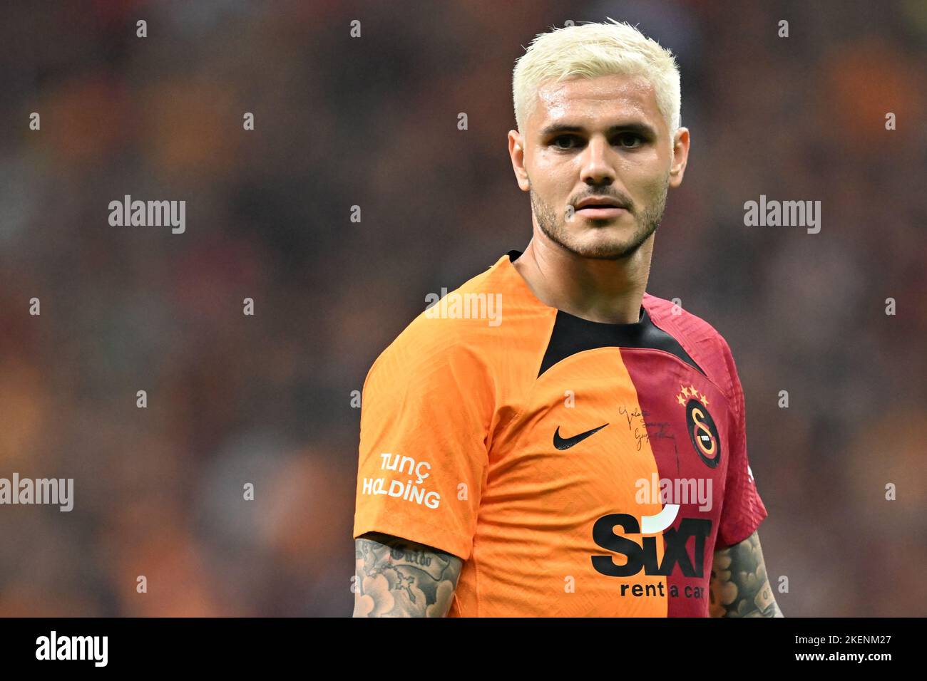 ISTANBUL - Mauro Icardi of Galatasaray AS during the Turkish Super Lig ...