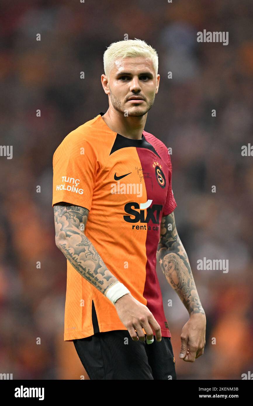 ISTANBUL - Mauro Icardi of Galatasaray AS during the Turkish Super Lig ... ISTANBUL - Mauro Icardi of Galatasaray AS during the Turkish Super Lig ...