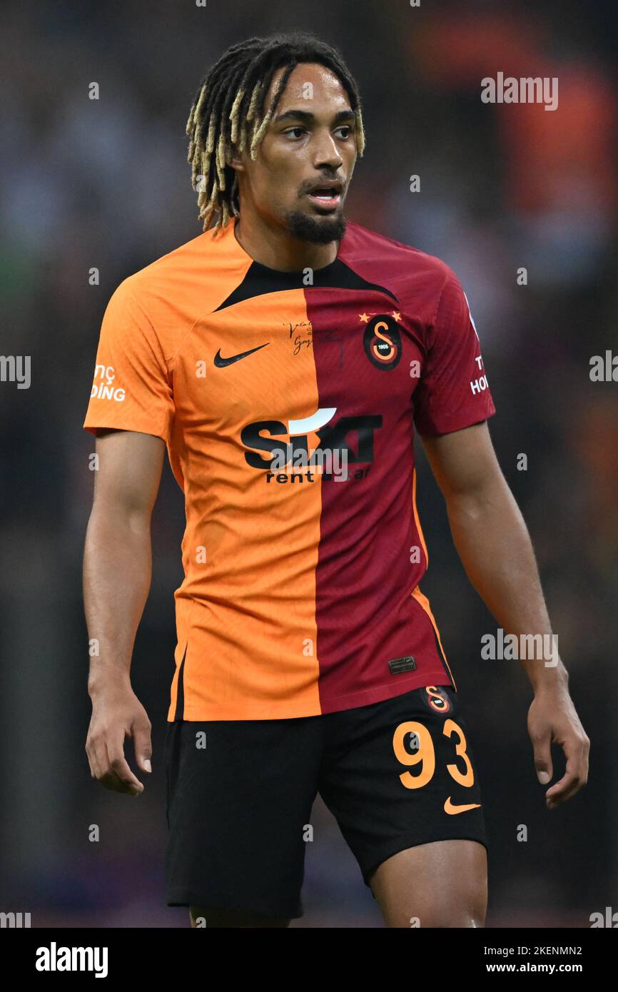 ISTANBUL - Sacha Boey of Galatasaray AS during the Turkish Super Lig ...