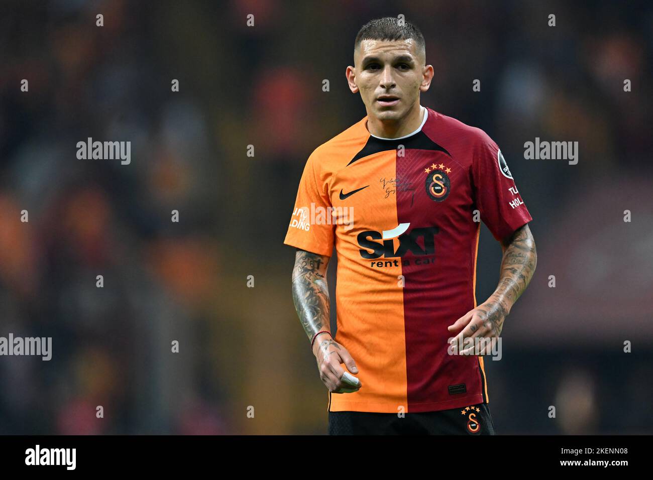 ISTANBUL - Lucas Torreira of Galatasaray AS during the Turkish Super ...