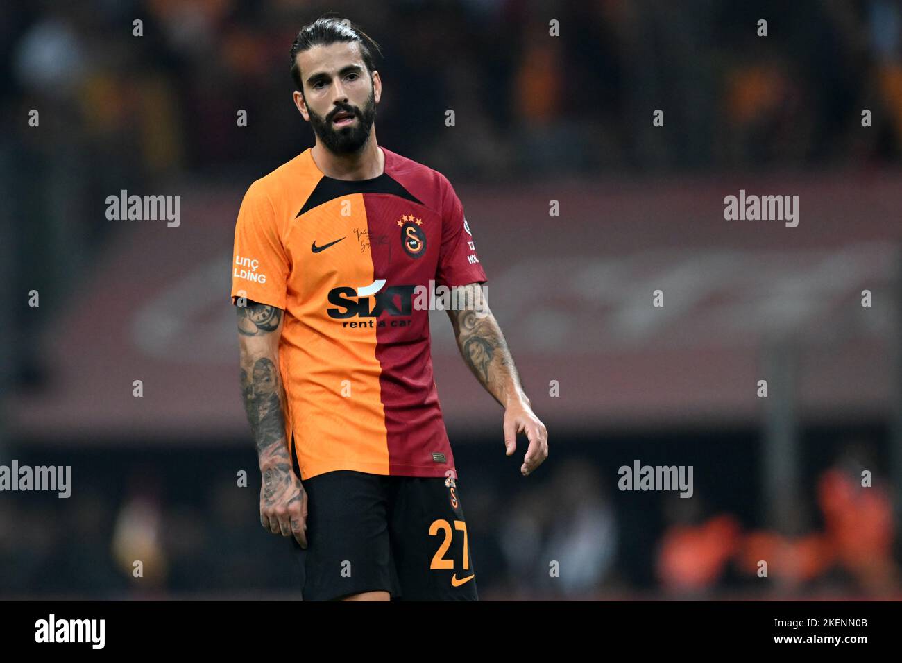 ISTANBUL - Sergio Oliveira of Galatasaray AS during the Turkish Super ...