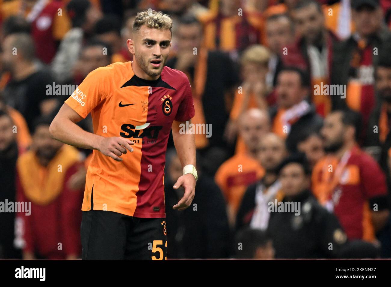 ISTANBUL - Baris Alper Yilmaz of Galatasaray AS during the Turkish ...