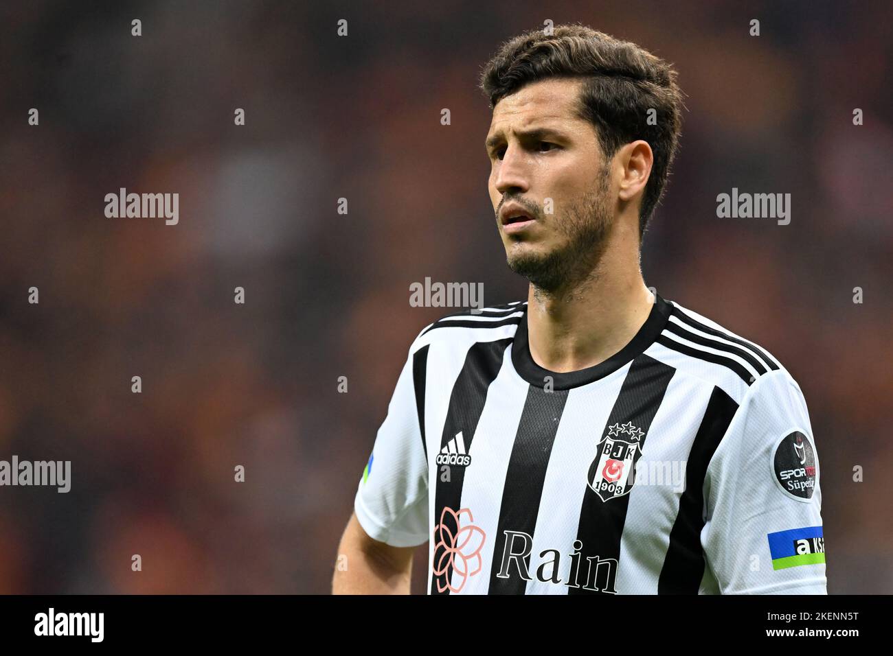 ISTANBUL - Salih Ucan of Besiktas JK during the Turkish Super Lig match ...