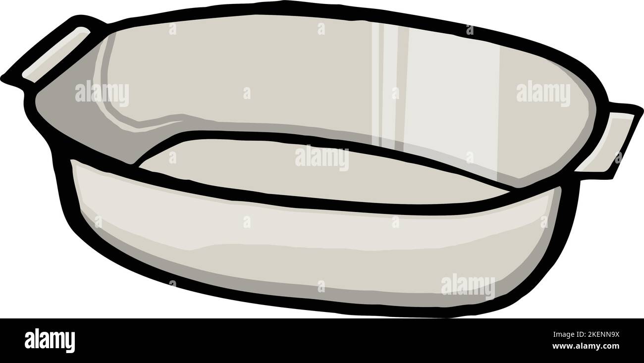 cartoon metal roasting pan Stock Vector Image & Art - Alamy