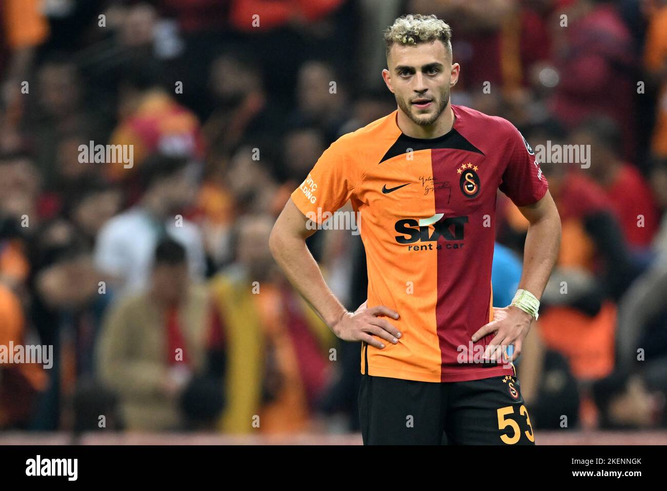 ISTANBUL - Baris Alper Yilmaz of Galatasaray AS during the Turkish ...