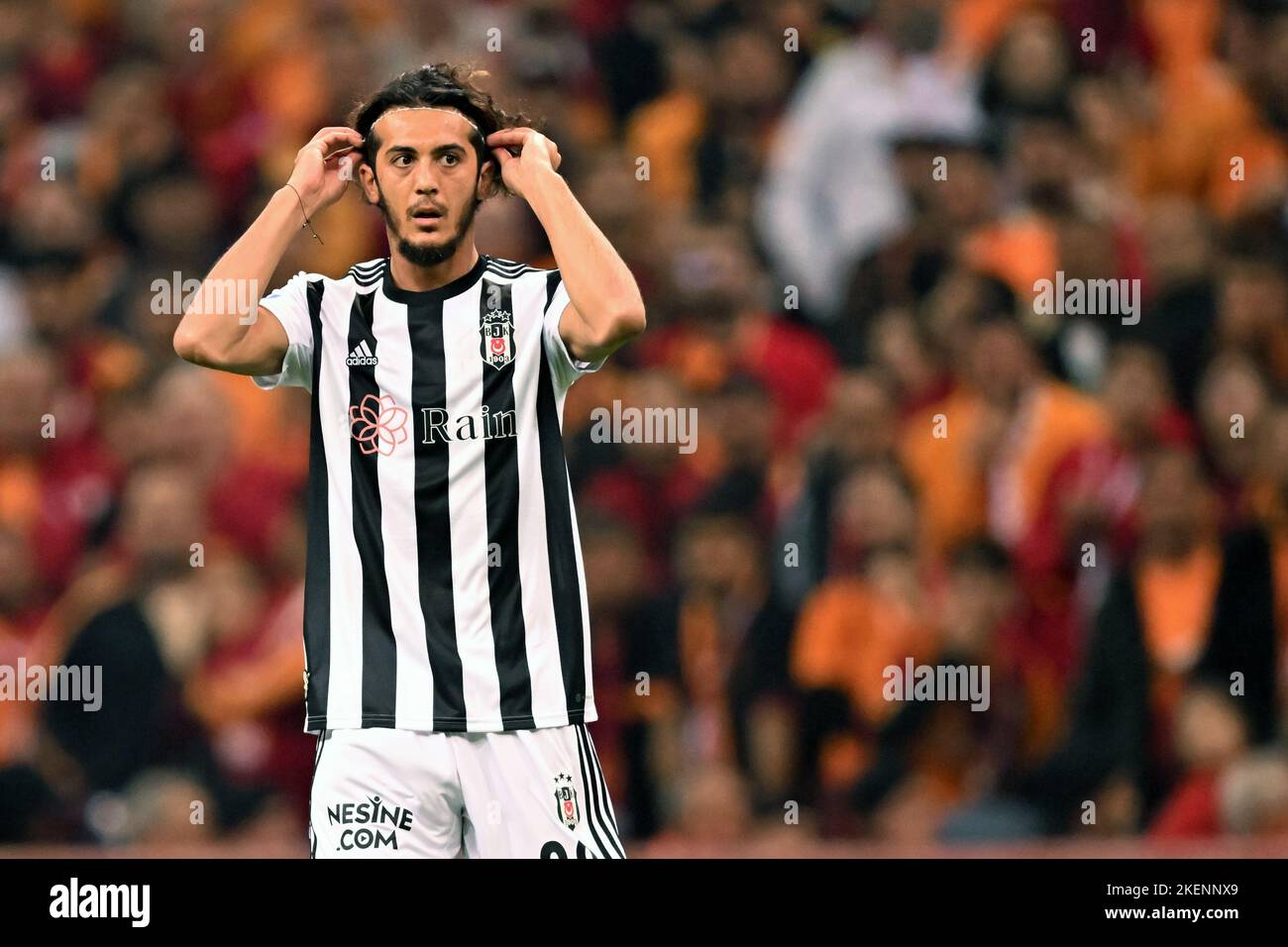 ISTANBUL - Tayfur Bingol of Besiktas JK during the Turkish Super Lig ...