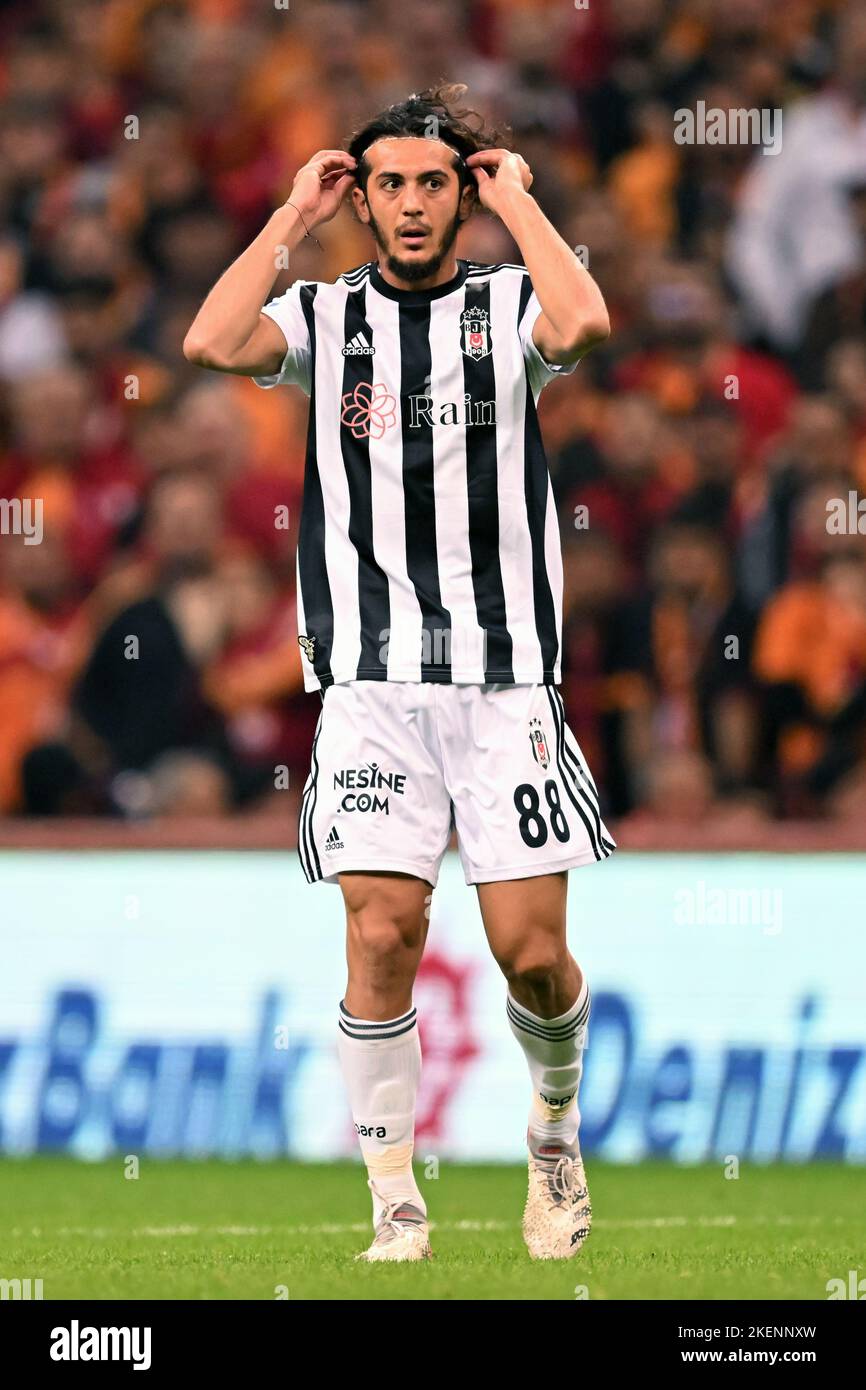 ISTANBUL - Tayfur Bingol of Besiktas JK during the Turkish Super Lig ...