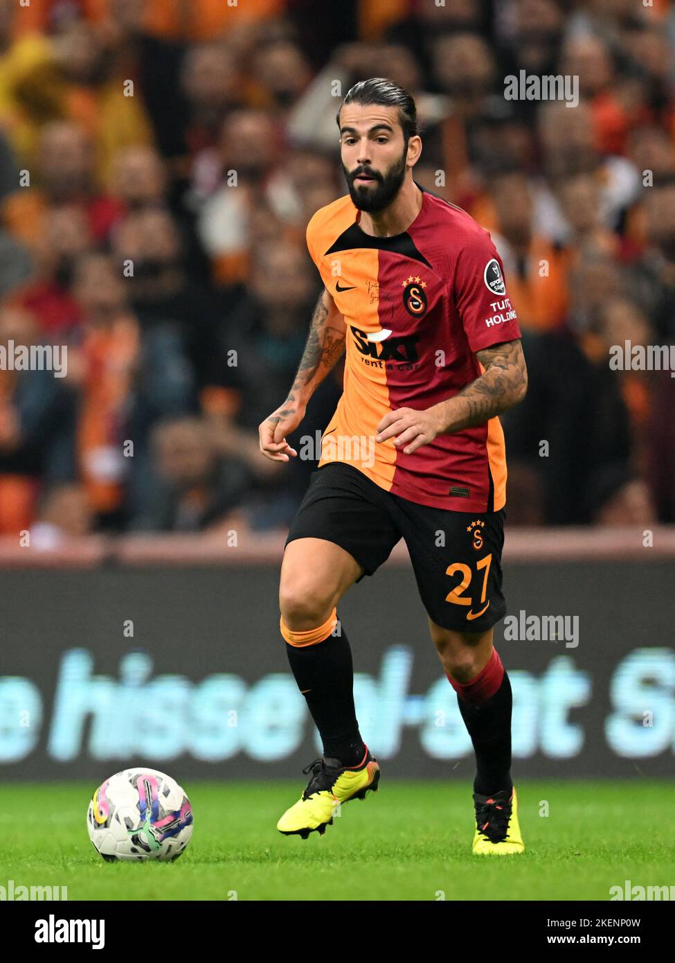 ISTANBUL - Sergio Oliveira of Galatasaray AS during the Turkish Super ...