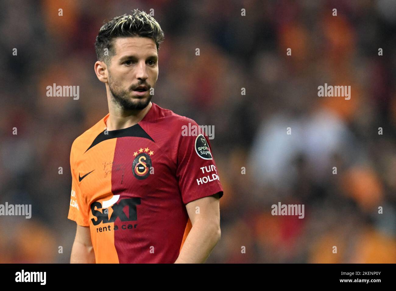 ISTANBUL - Dries Mertens of Galatasaray AS during the Turkish Super Lig ...