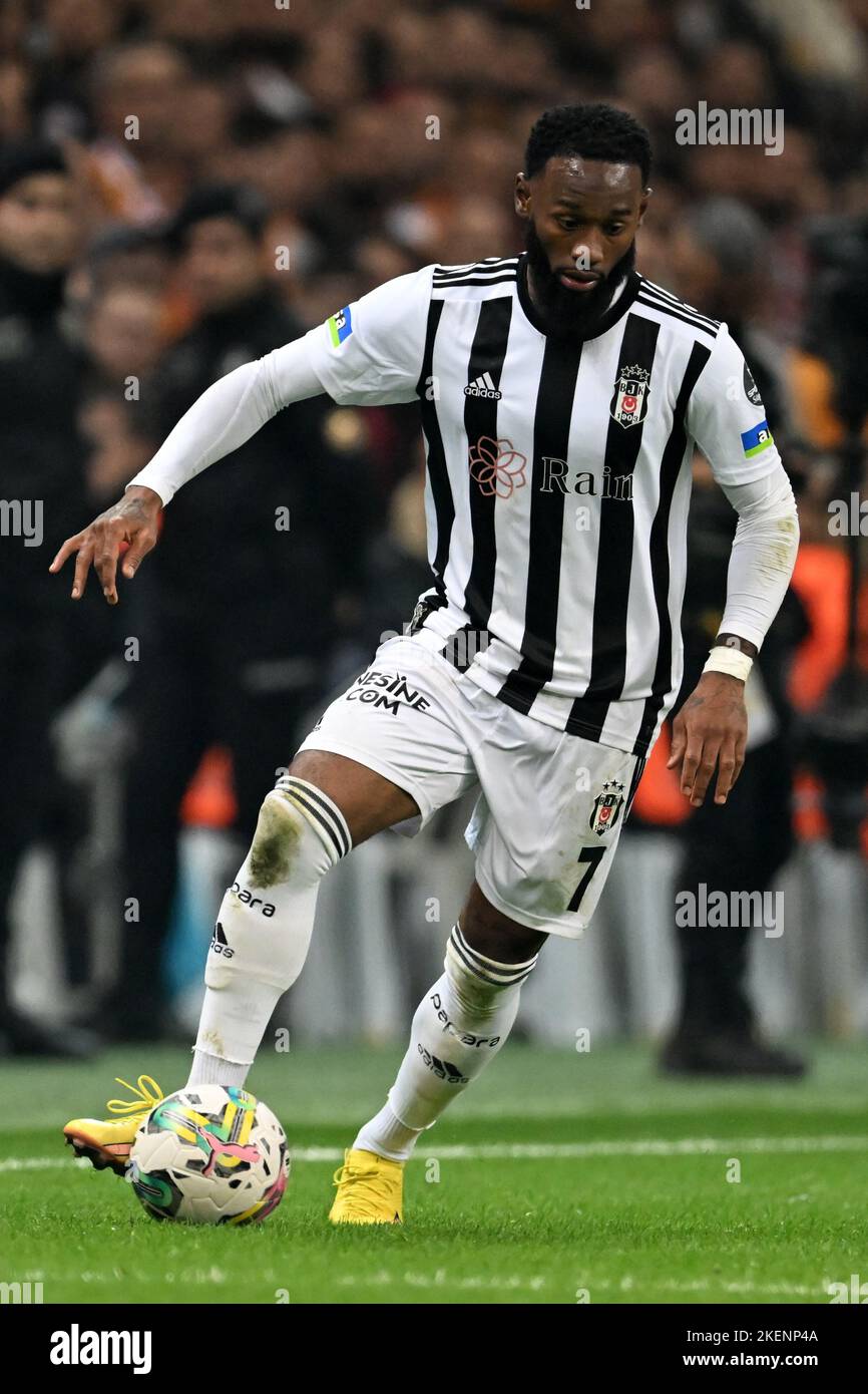 ISTANBUL - Georges Kevin NKoudou of Besiktas JK during the Turkish ...