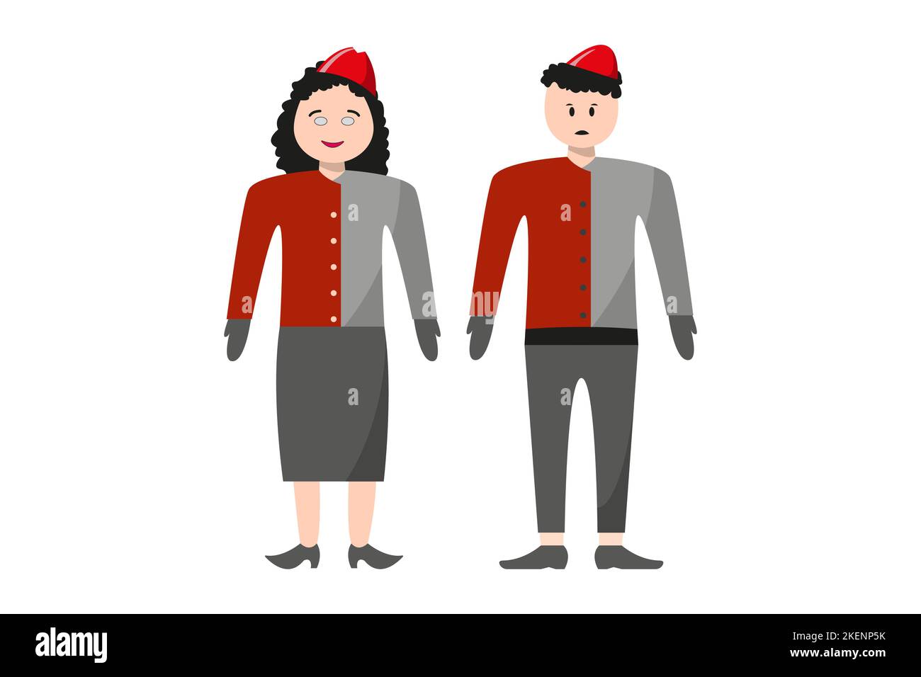 Two friends meeting waving hello with dialogue speech bubbles. Social ...