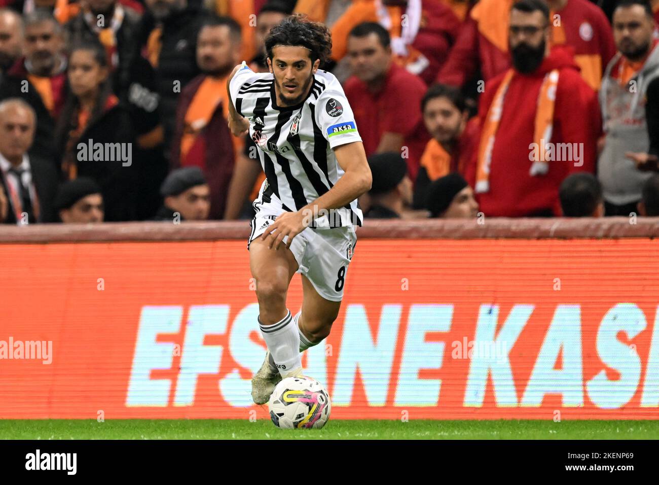ISTANBUL - Tayfur Bingol of Besiktas JK during the Turkish Super Lig ...