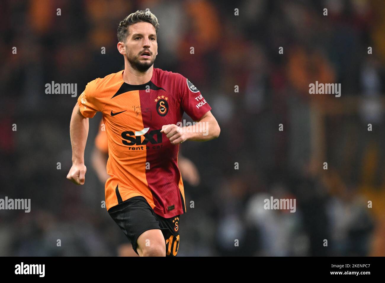 ISTANBUL - Dries Mertens of Galatasaray AS during the Turkish Super Lig ...