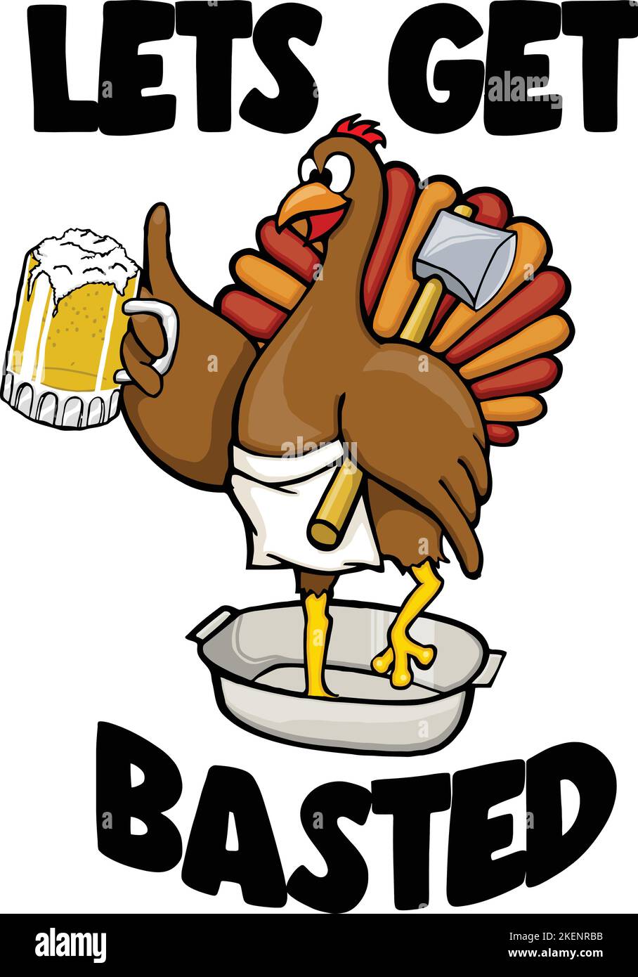 Funny turkey cartoon hi-res stock photography and images - Alamy