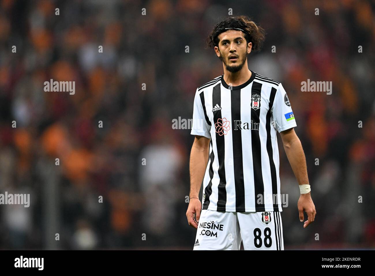 ISTANBUL - Tayfur Bingol of Besiktas JK during the Turkish Super Lig ...