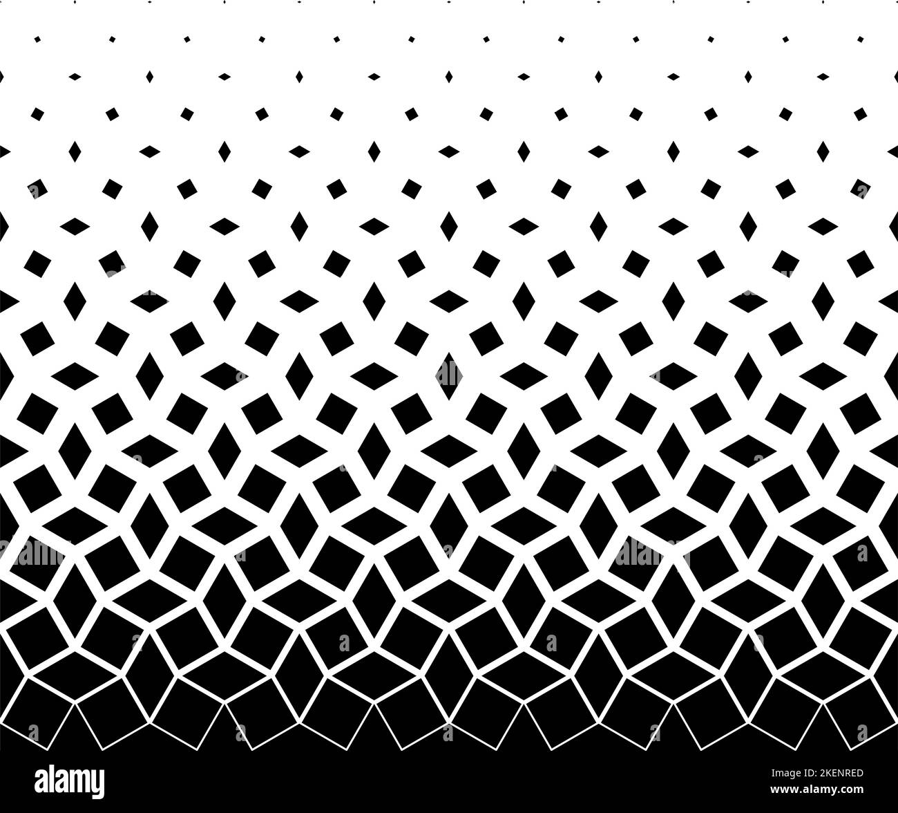 Geometric pattern of black figures on a white background.Option with an ...