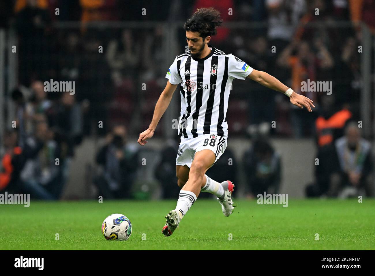ISTANBUL - Tayfur Bingol of Besiktas JK during the Turkish Super Lig ...