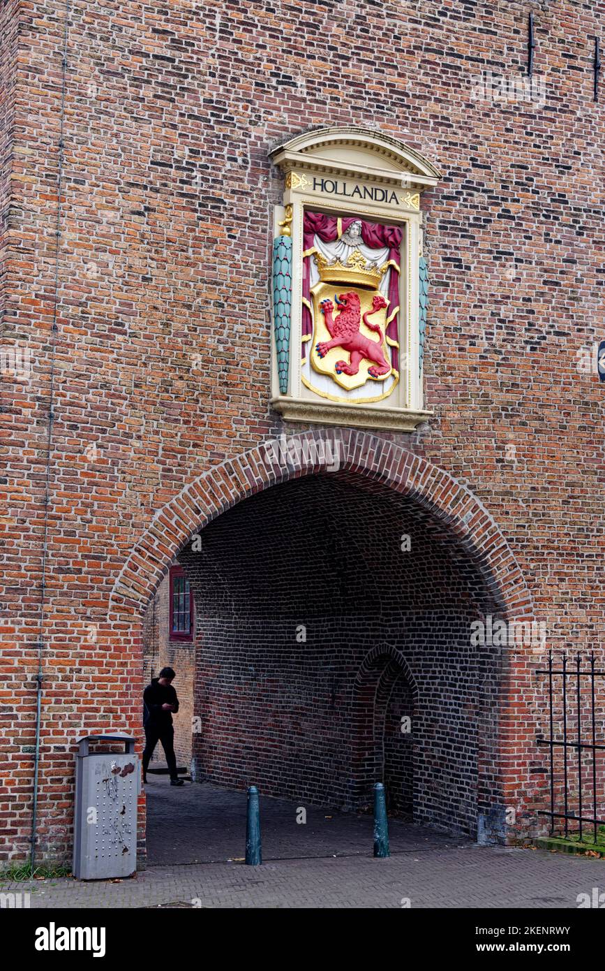 The Hague, Netherlands. 31th Oct 2022. Prison gate Gevangenpoort museum ...