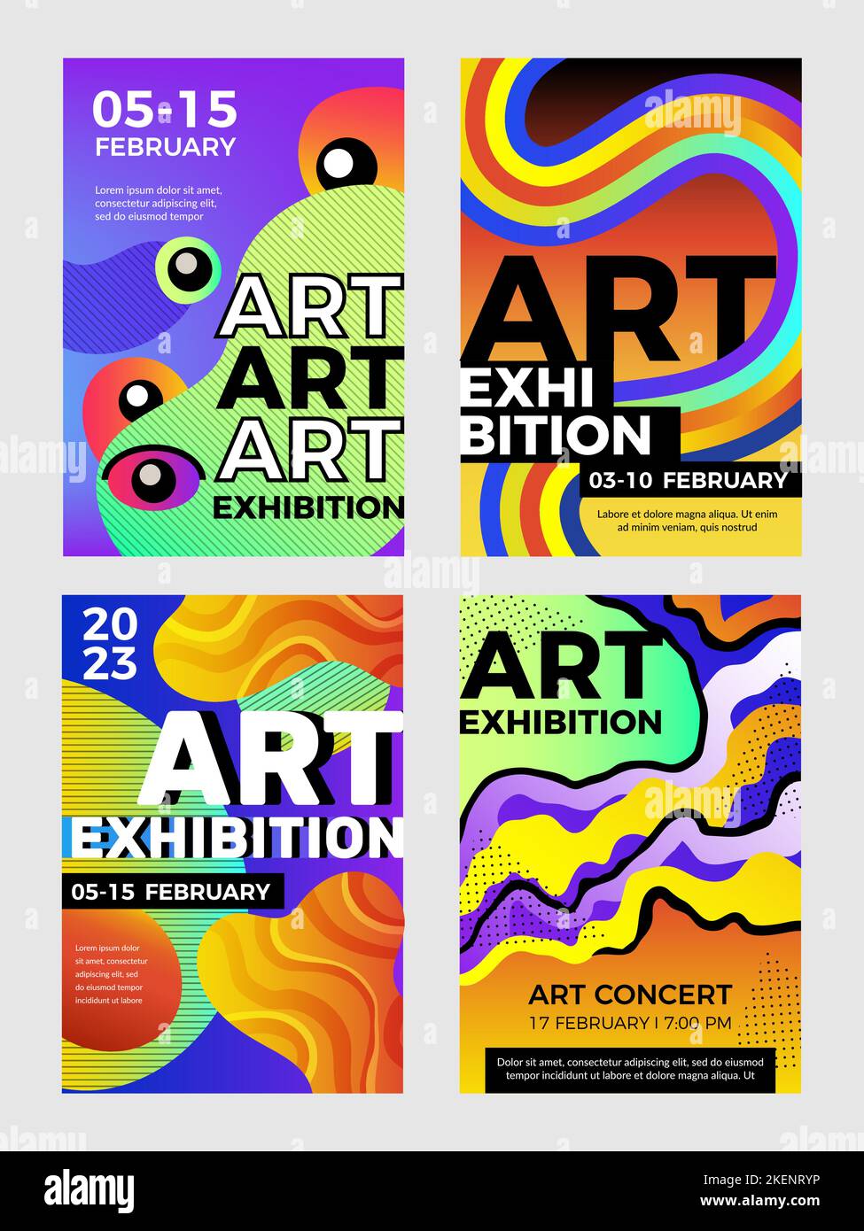 Creative Event Invitation Art