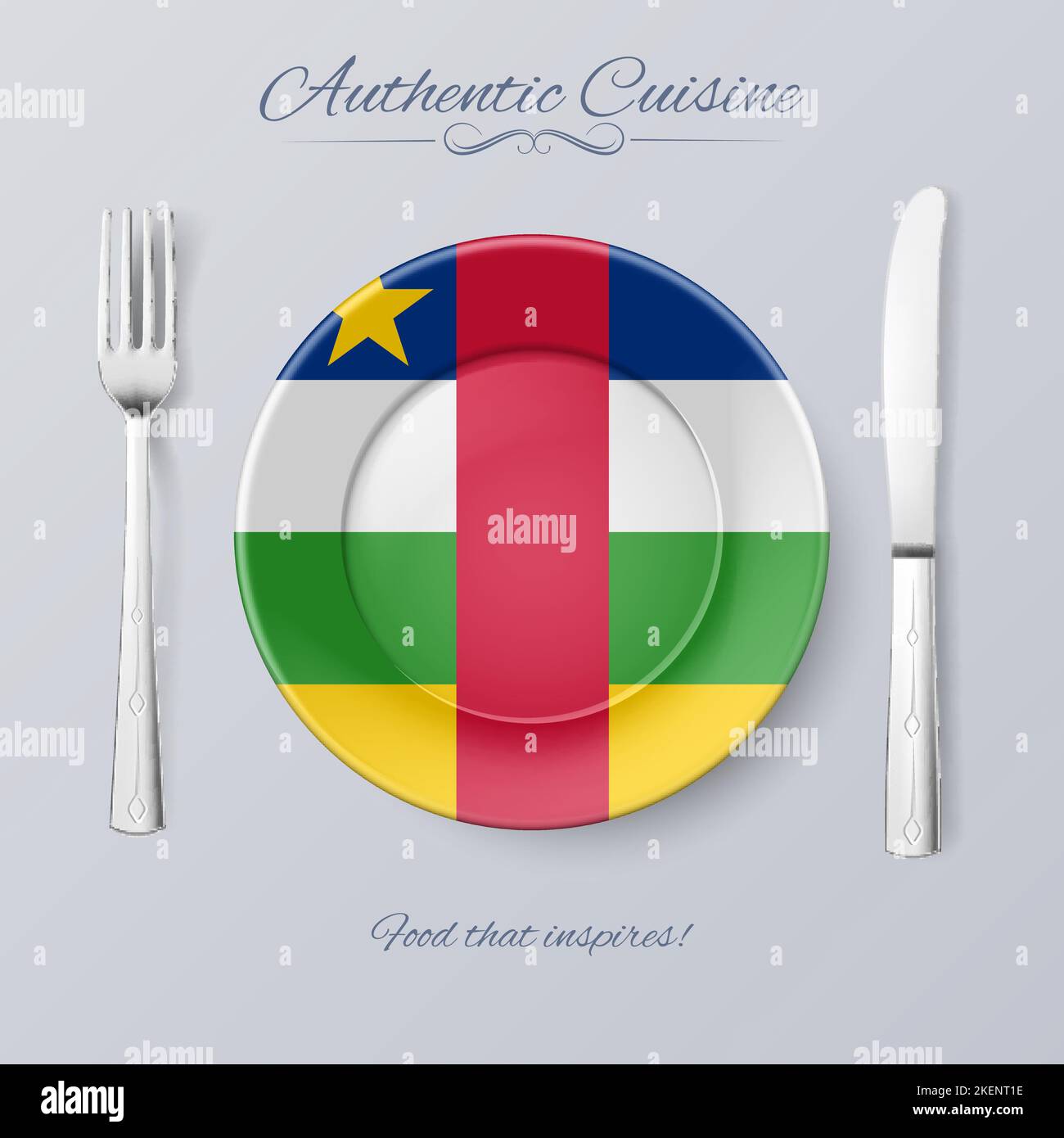 Central dish Stock Vector Images - Alamy