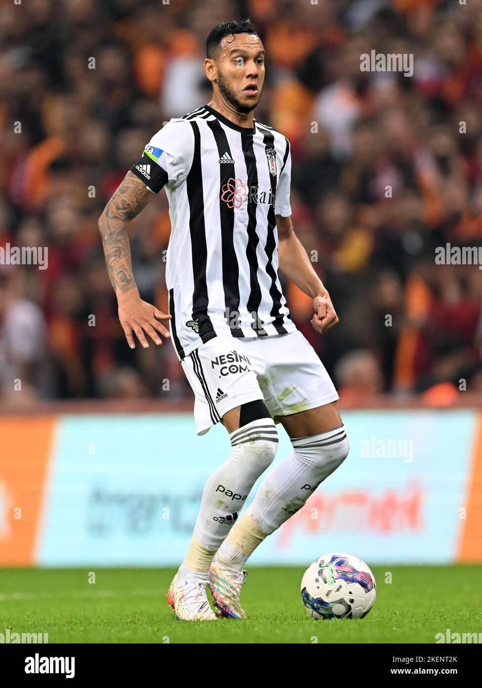 ISTANBUL - Josef de Souza Diaz of Besiktas JK during the Turkish Super Lig match between ...
