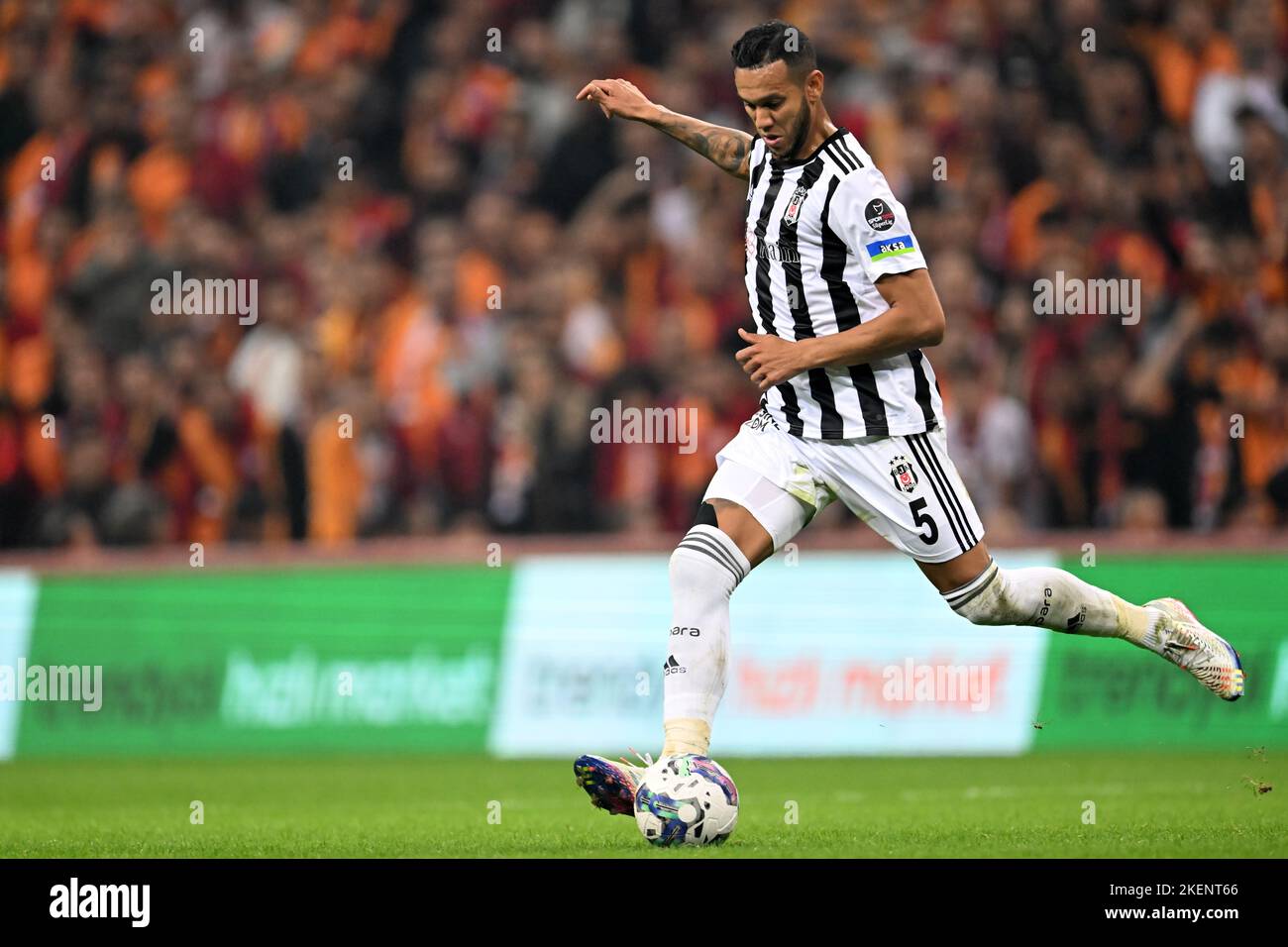ISTANBUL - Josef de Souza Diaz of Besiktas JK during the Turkish Super Lig match between ...