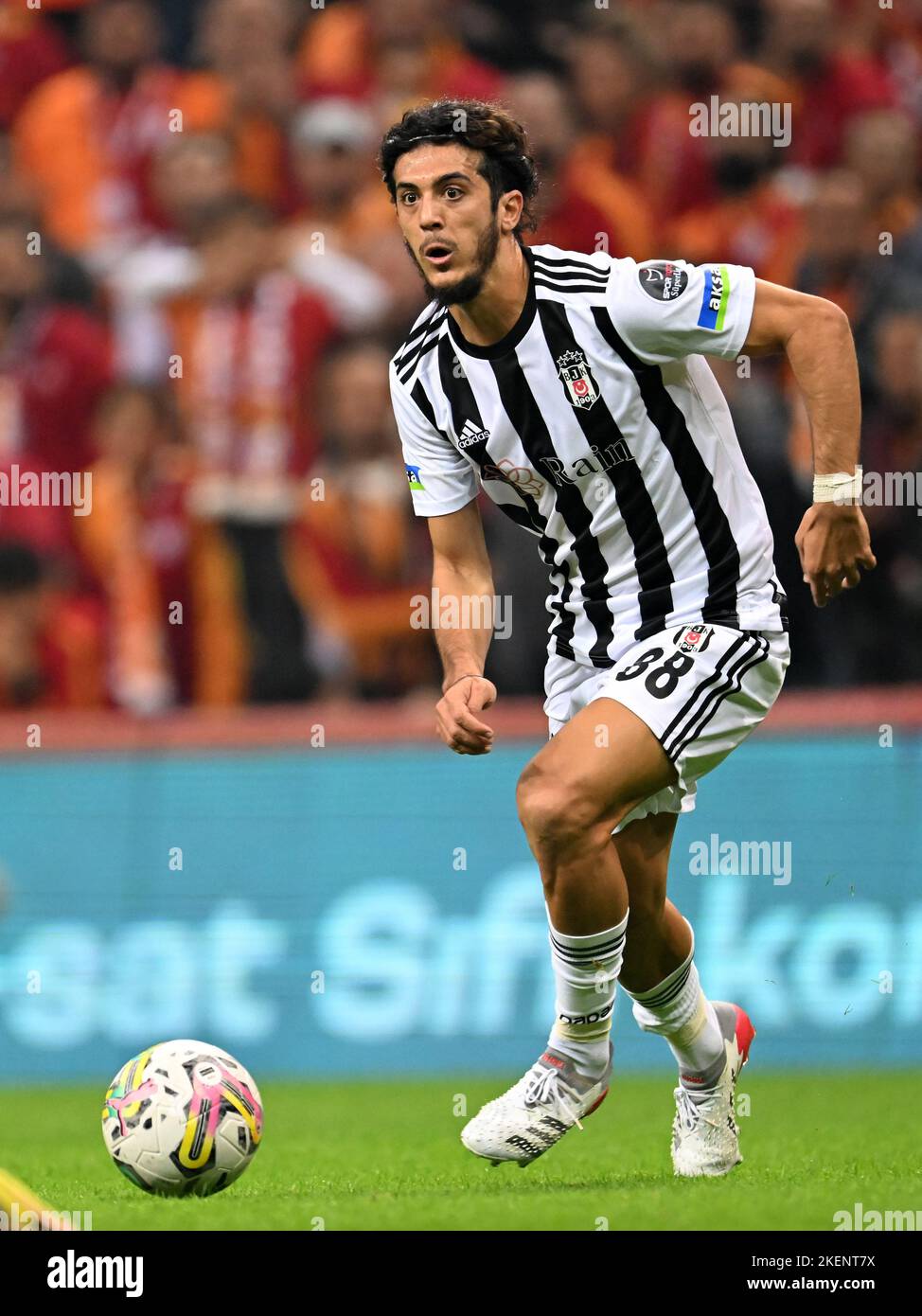 ISTANBUL - Tayfur Bingol of Besiktas JK during the Turkish Super Lig ...