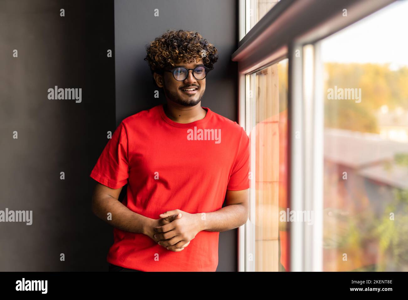 Indian man home sits alone hi-res stock photography and images - Alamy