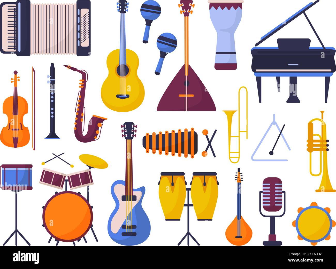 Metal maracas Cut Out Stock Images & Pictures - Alamy