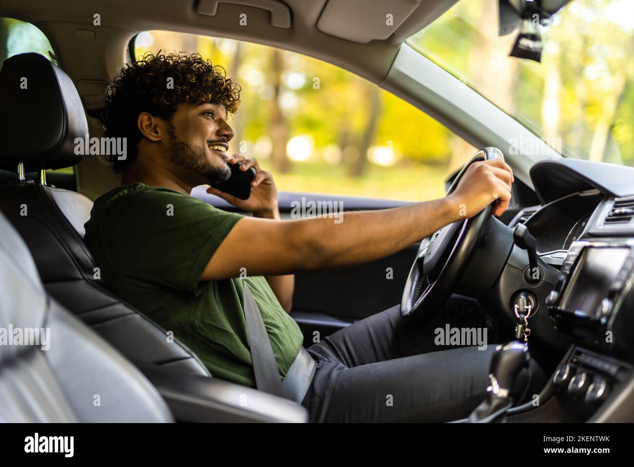 transport, communication and people concept - indian man or driver ...