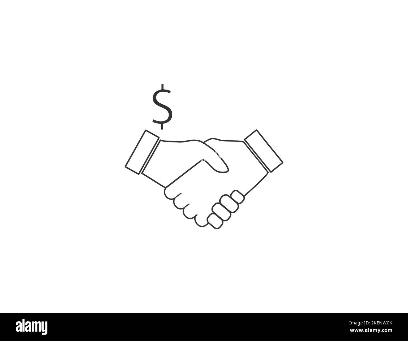 Savings, hand, sponsor icon. Vector illustration Stock Vector Image ...