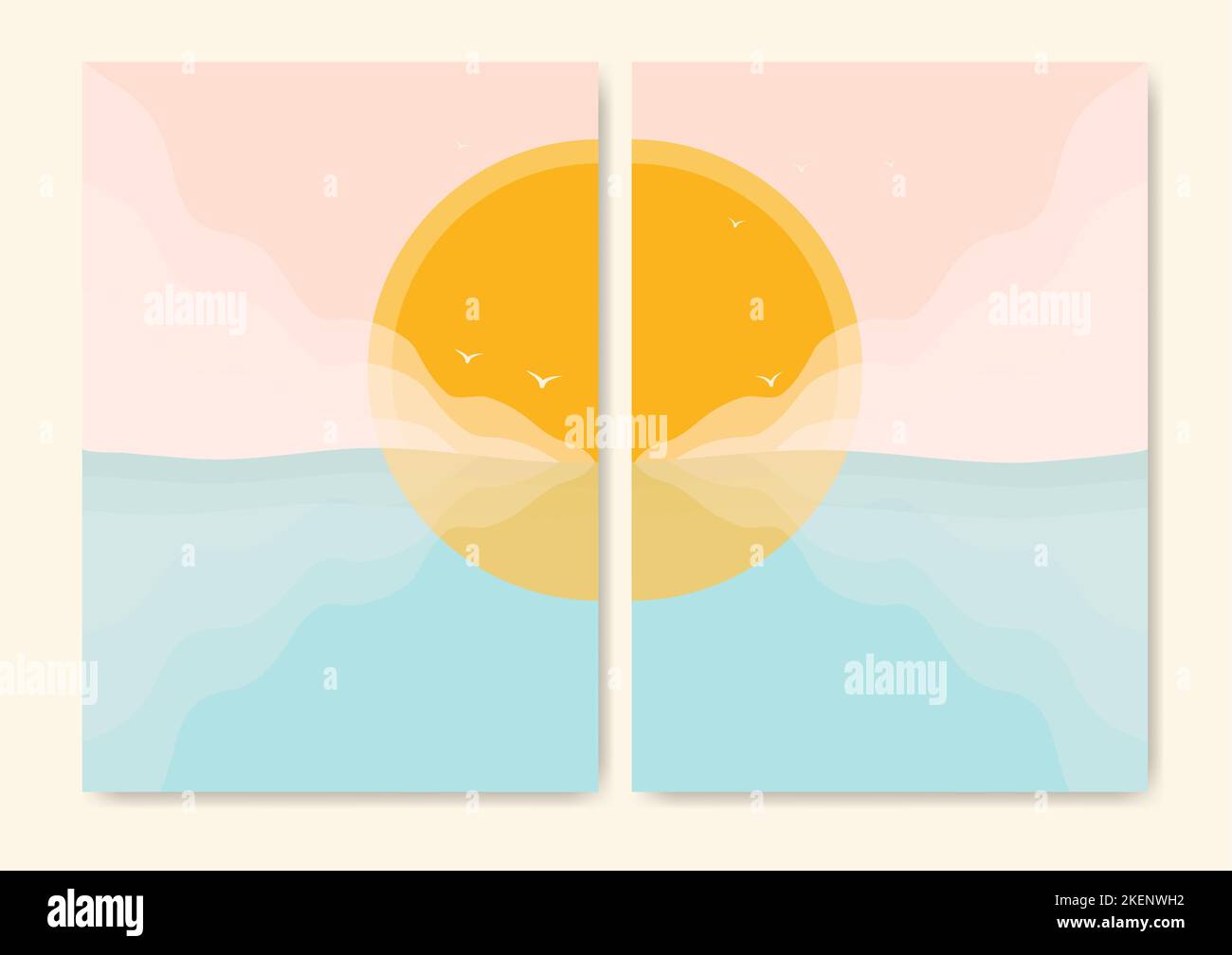 Ocean clouds wave Stock Vector Images - Alamy