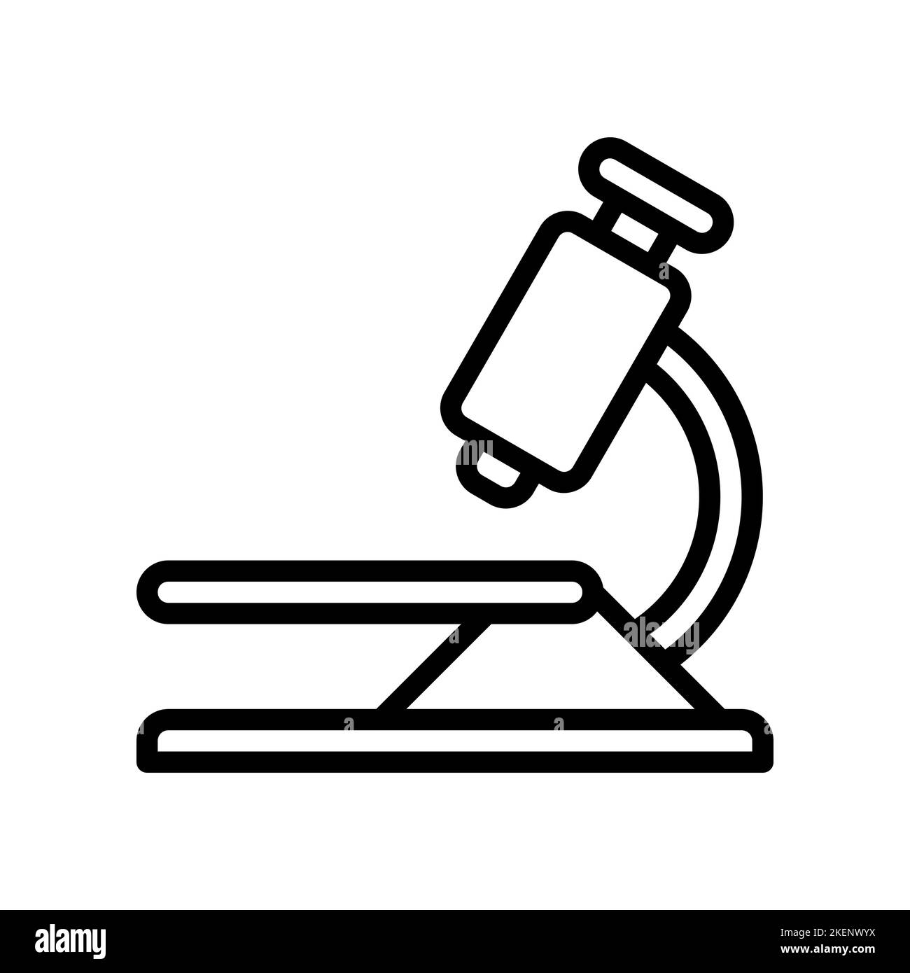 Microscope viewing lens Cut Out Stock Images & Pictures - Alamy