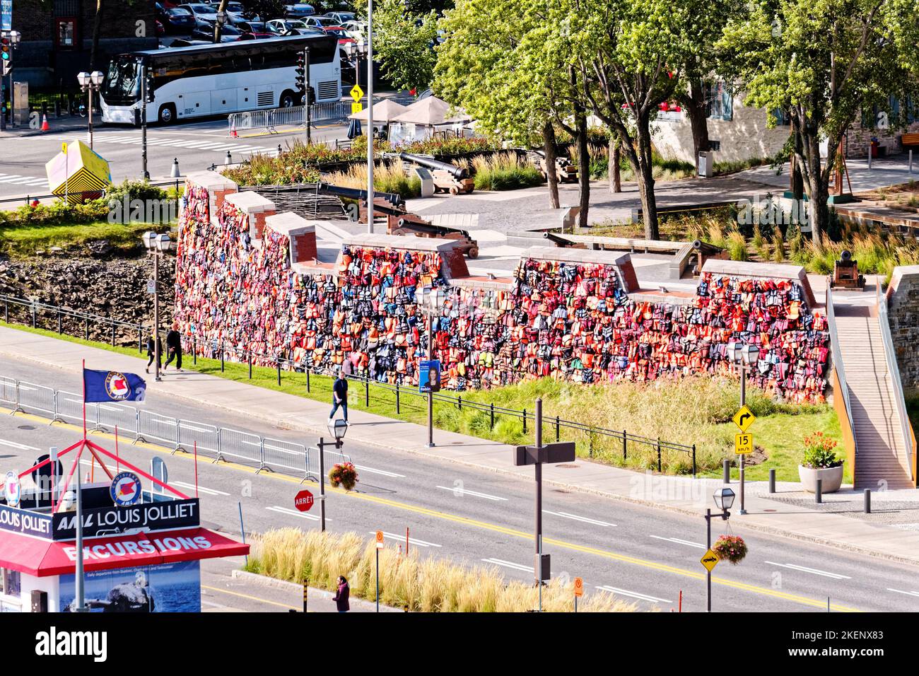 QUEBEC CITY, CANADA - September 5, 2022: Quebec City is known for its ...