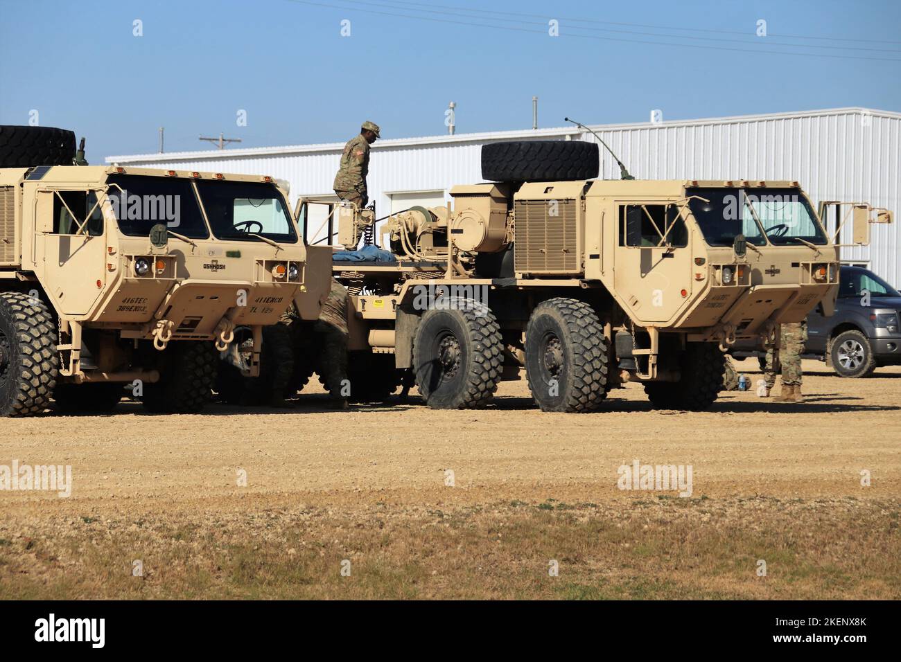 Troop training operations are shown Oct. 28, 2022, at Fort McCoy, Wis ...