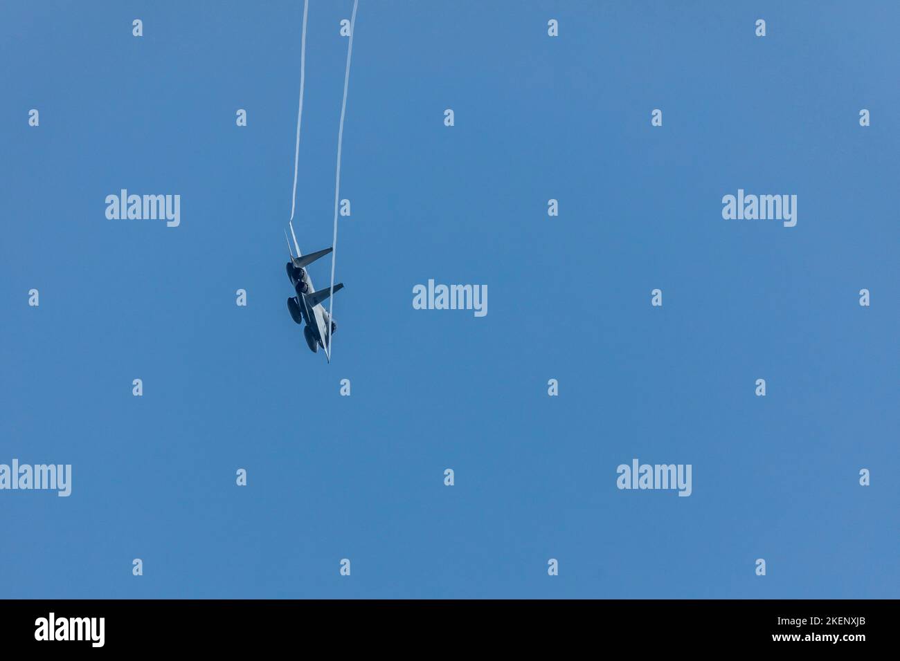 A Japan Air Self-Defense Force (JASDF) F-15J Eagle aircraft with the ...