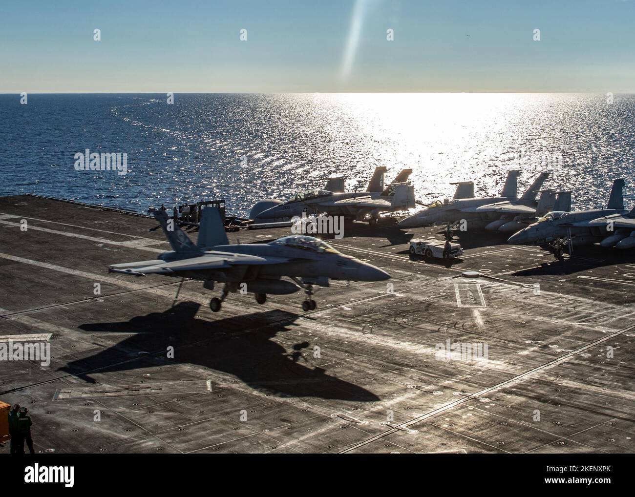 221111-N-ET093-1096 ADRIATIC SEA (Nov. 11, 2022) An F/A18F Super Hornet ...