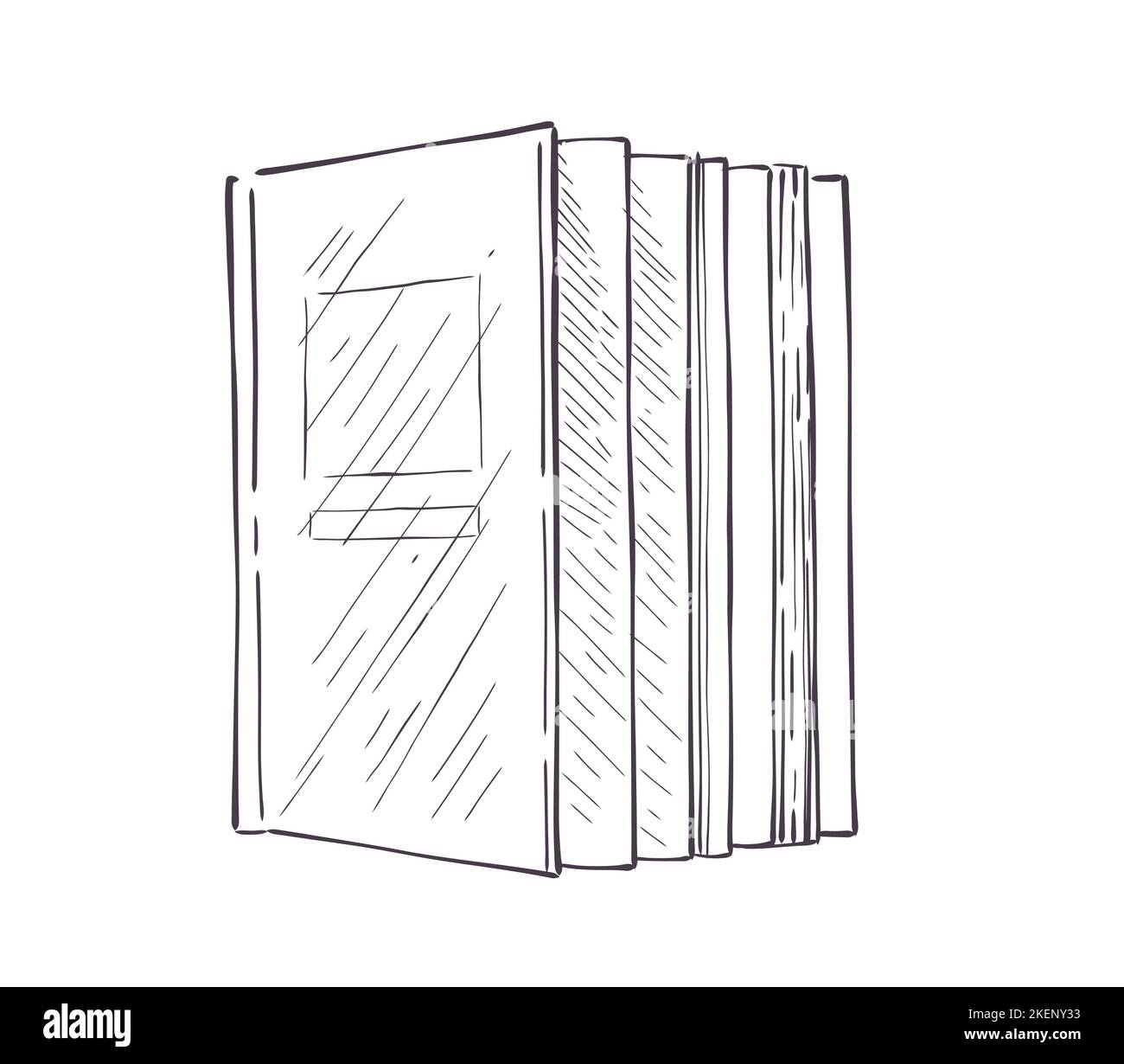 Book novel chapter Stock Vector Images - Alamy