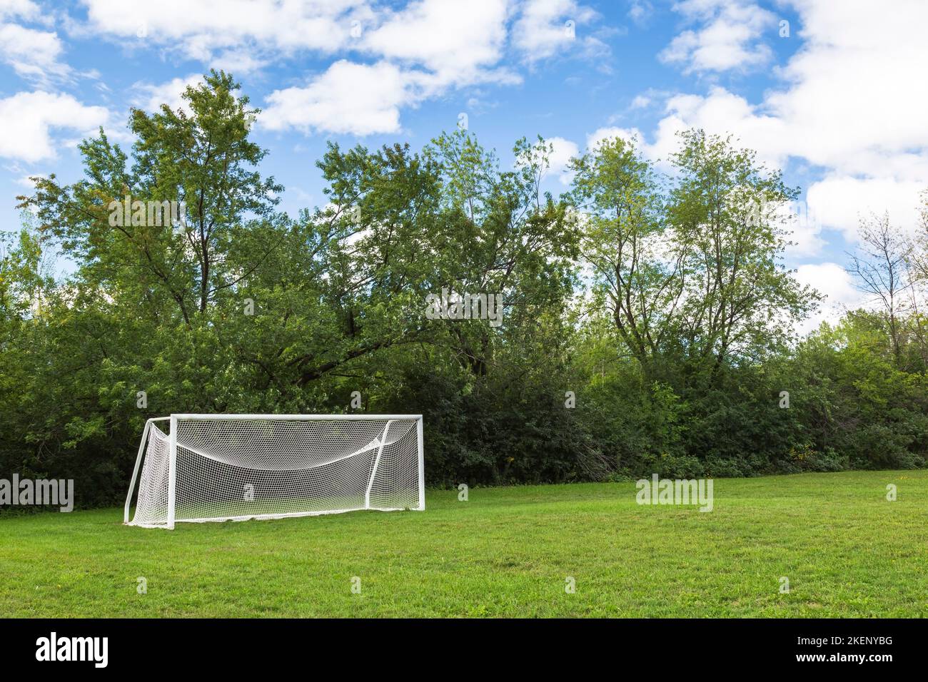 Soccer goal net with no background hi-res stock photography and images ...