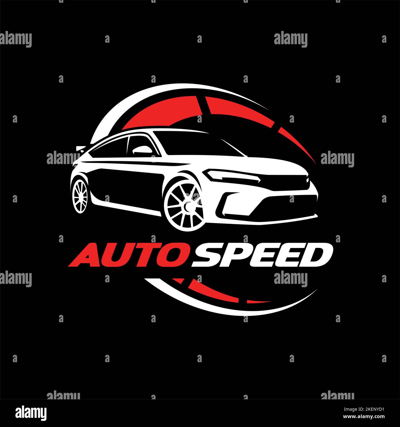 An auto speed car logo design Stock Vector Image & Art - Alamy
