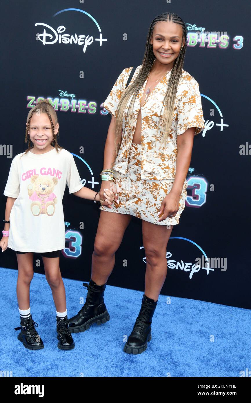 Zombies 3 Premiere Screening at Barker Hanger on July 9, 2022 in Santa ...